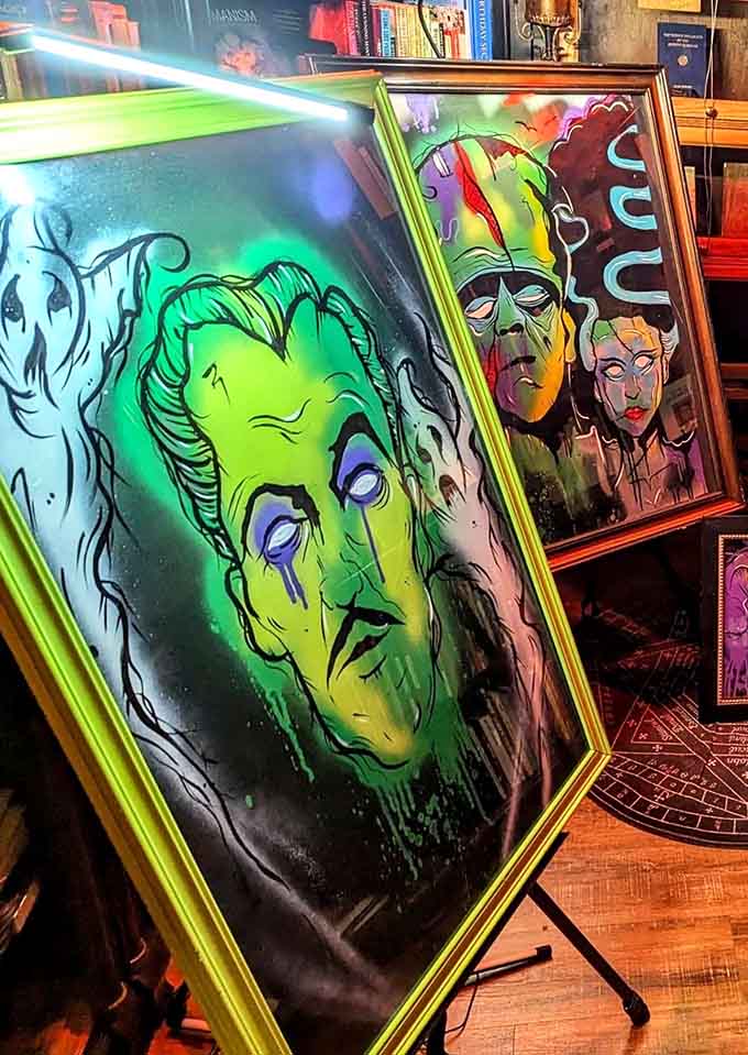 Vibrant artwork that makes your living room prints look like they're not even trying to be interesting.