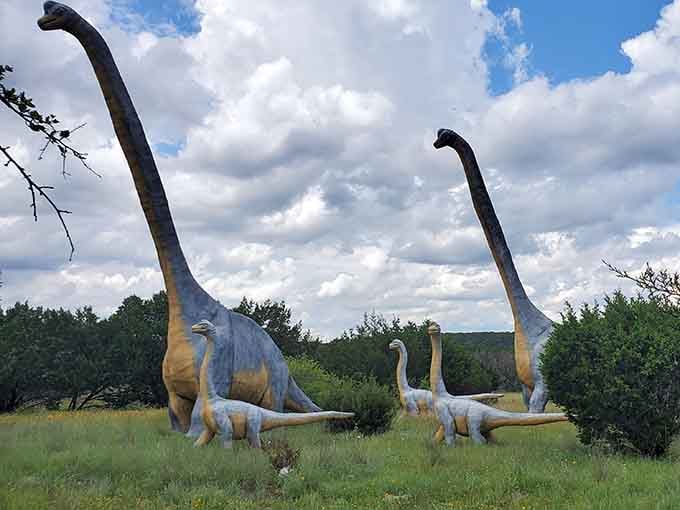 When Brachiosaurus necks reach for the sky, you realize giraffes are basically the dinosaurs that made it through evolution's filter.