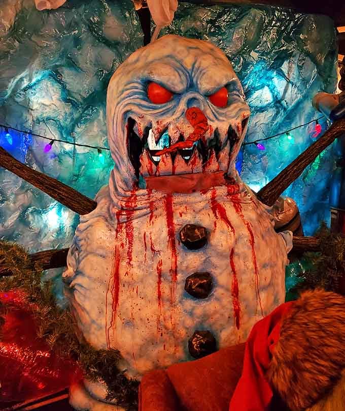 Frosty's evil twin apparently spent the winter plotting revenge instead of spreading holiday cheer and joy.