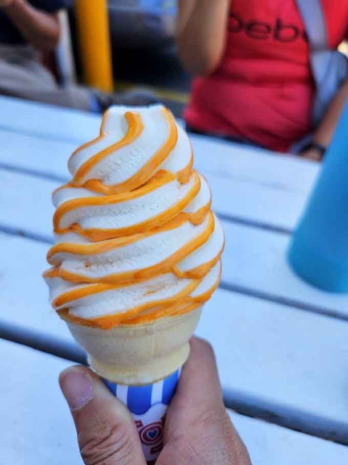 When they striped your soft-serve with orange, you know summer has officially arrived in the Gorge.