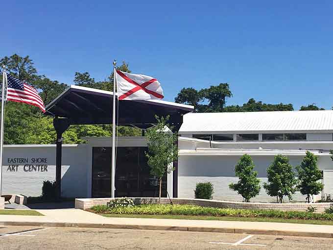 The Eastern Shore Art Center stands as proof that culture and creativity thrive beautifully in small-town Southern settings.