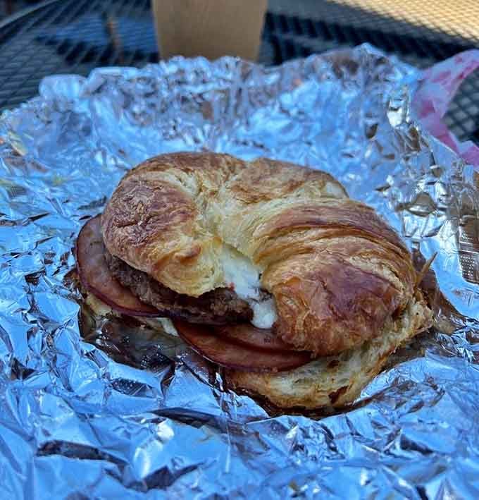 This flaky croissant sandwich proves that breakfast doesn't need to be complicated, just delicious and made with care.
