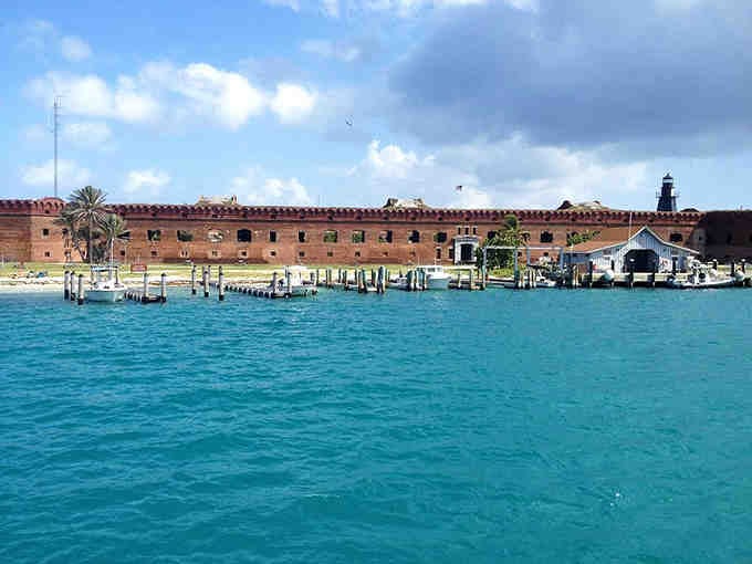 The turquoise water is so clear you can practically count fish from the dock, assuming you can stop staring.