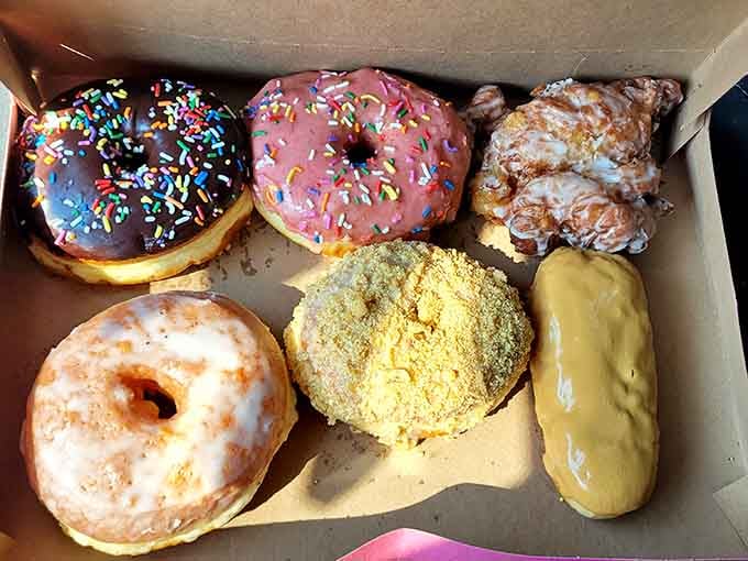 This box of handmade donuts has more personality than most reality TV shows and tastes infinitely better.