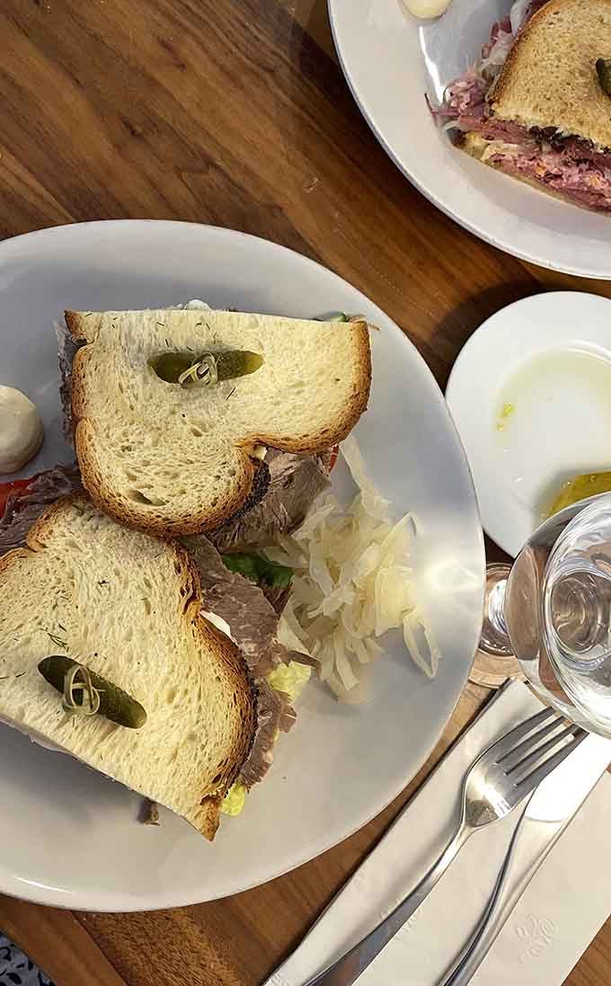 Behold the sandwich that laughs at your lunch hour and demands you clear your afternoon schedule entirely.