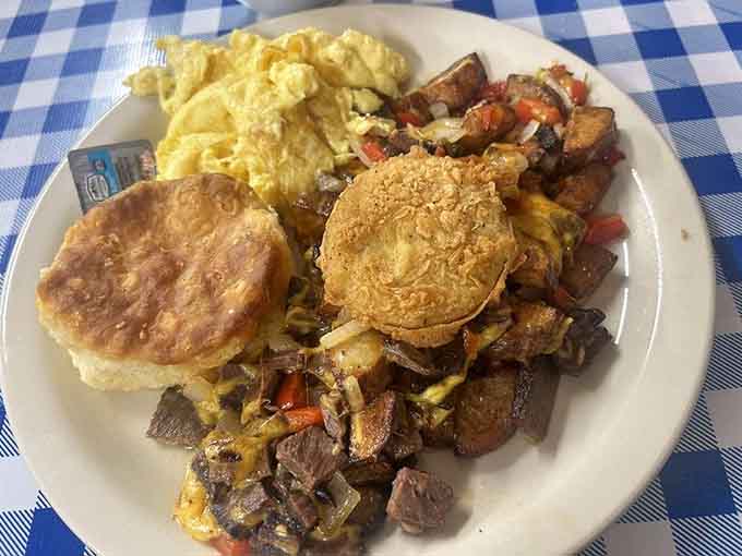 The Brisket Hash Breakfast proves that leftover brisket is never actually leftover when it's this delicious.