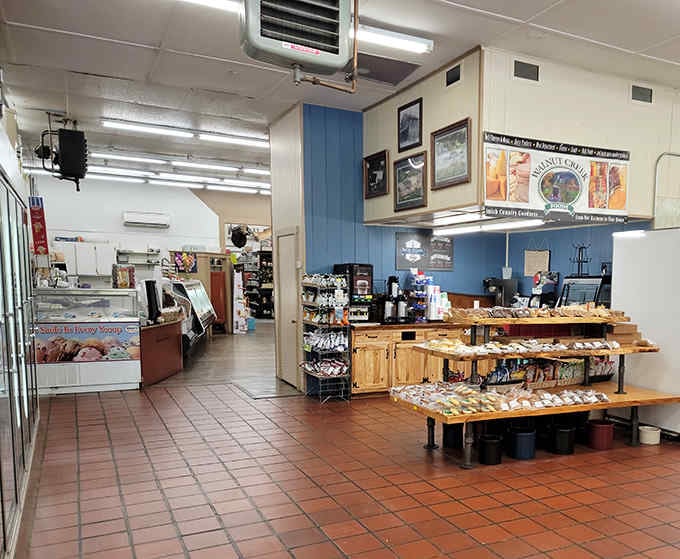 The bakery entrance beckons with chalkboard menus and the promise of carbs that actually taste like something.