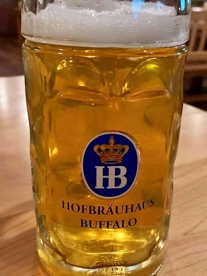 Golden, cold, and perfectly topped with foam that would make any German brewmaster weep with joy.