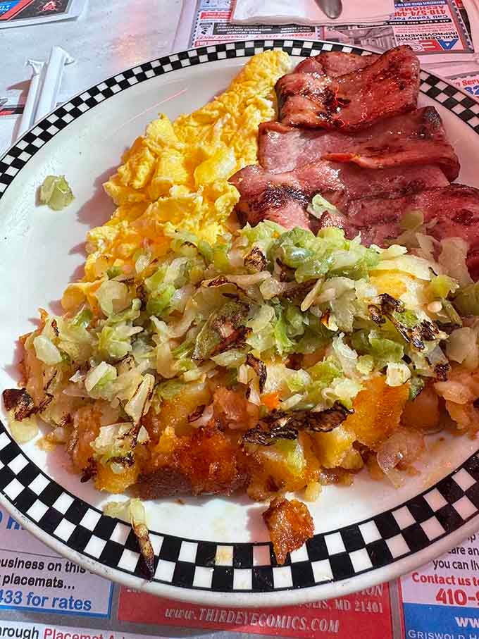 Home fries done right: crispy, golden, and generous enough to share if you're feeling unusually charitable.