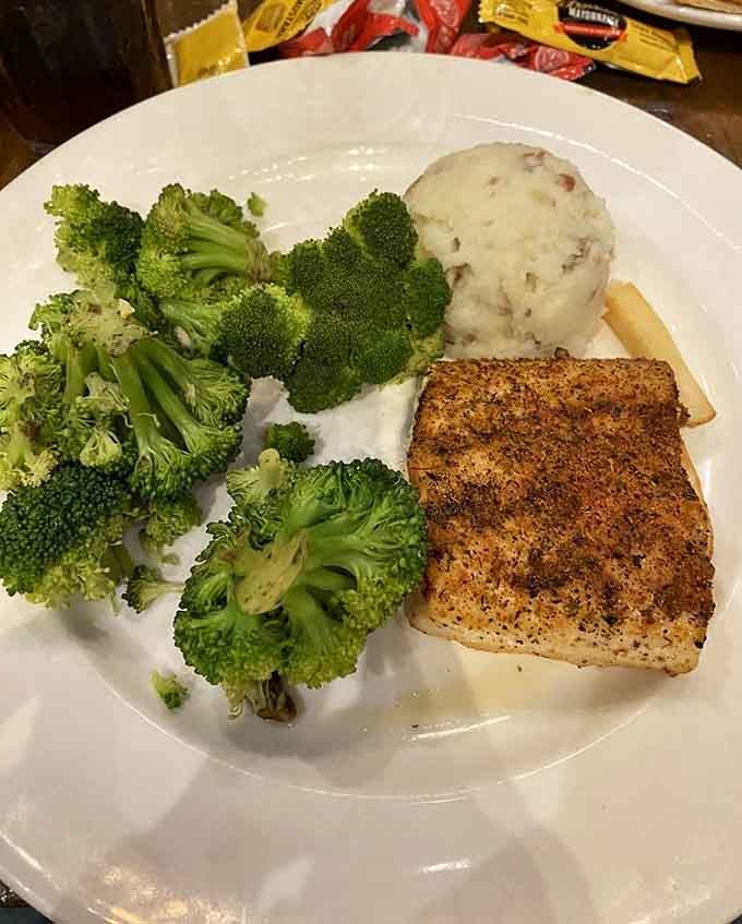 Perfectly blackened mahi with vibrant broccoli proves healthy eating doesn't have to mean boring eating at all.