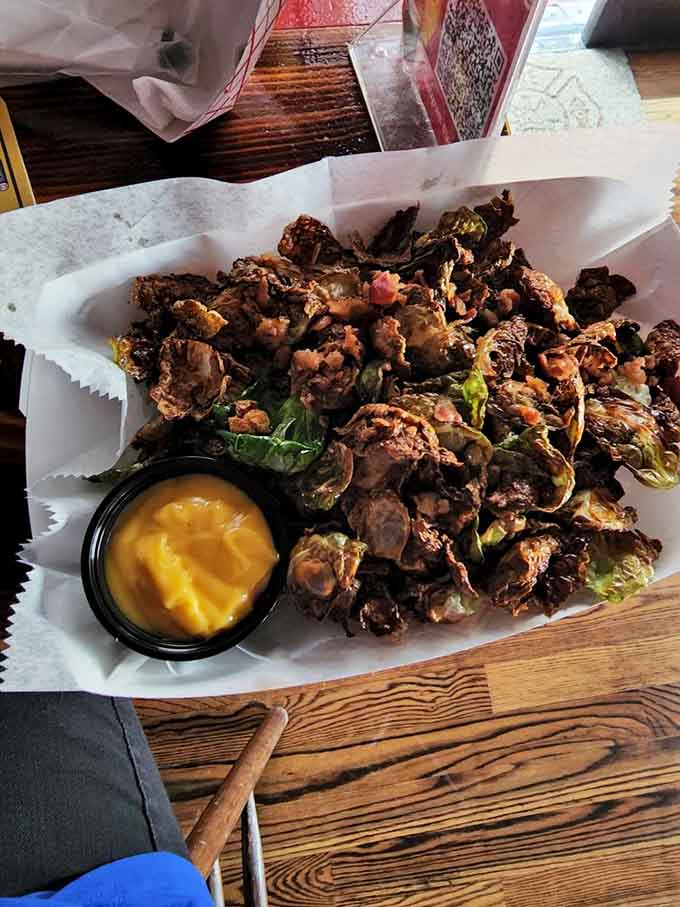 Brussels sprout chips so crispy and addictive, they'll convert even the most stubborn vegetable skeptics at your table.