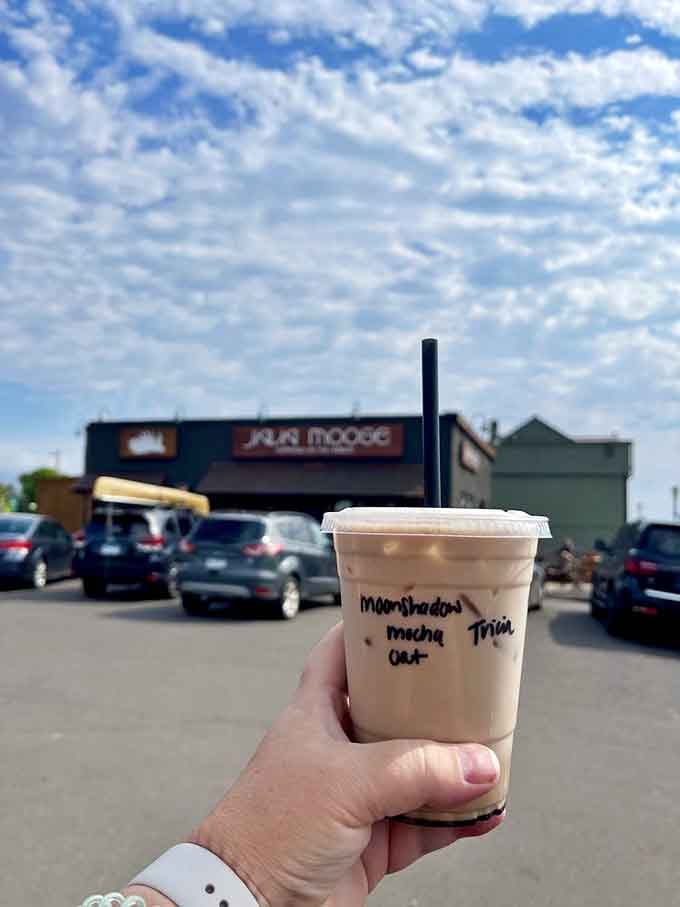 The Moonshadow Mocha looks like liquid comfort in a cup, ready for adventure.