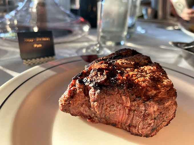 This filet mignon proves that perfection doesn't need reinvention, just proper execution and respect for the craft.