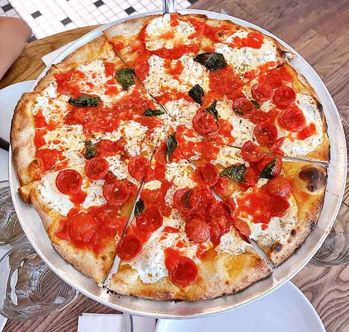 Those char marks and fresh basil leaves are proof that simple ingredients can create absolute magic.