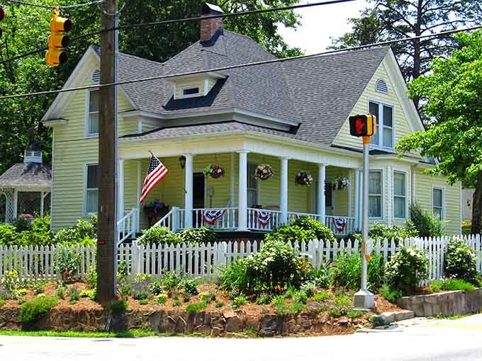 The Yellow House stands as charming proof that some things get better with age, unlike your knees.