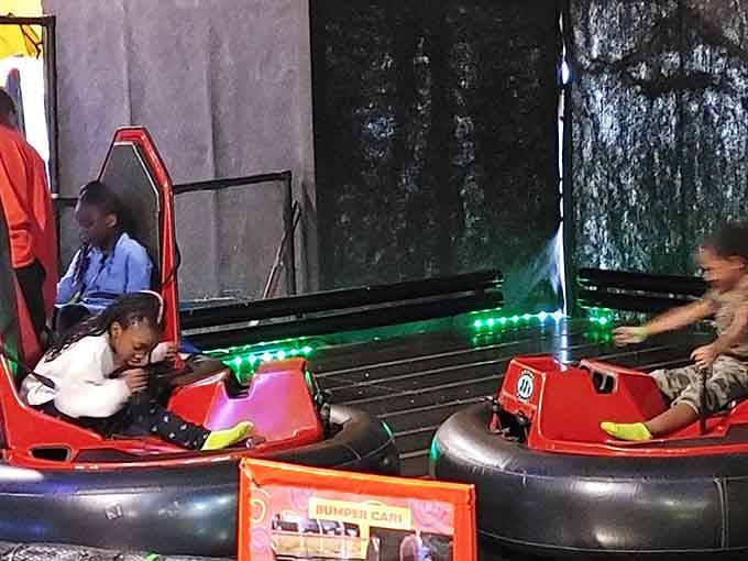Bumper cars: because sometimes you need to legally crash into people while grinning like a maniac.