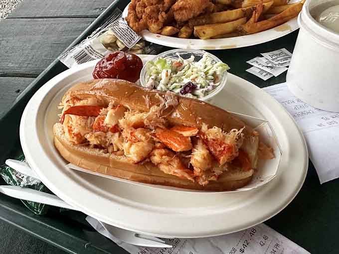 This lobster roll is what happens when generous portions meet toasted perfection&mdash;pure Connecticut shoreline bliss on a bun.