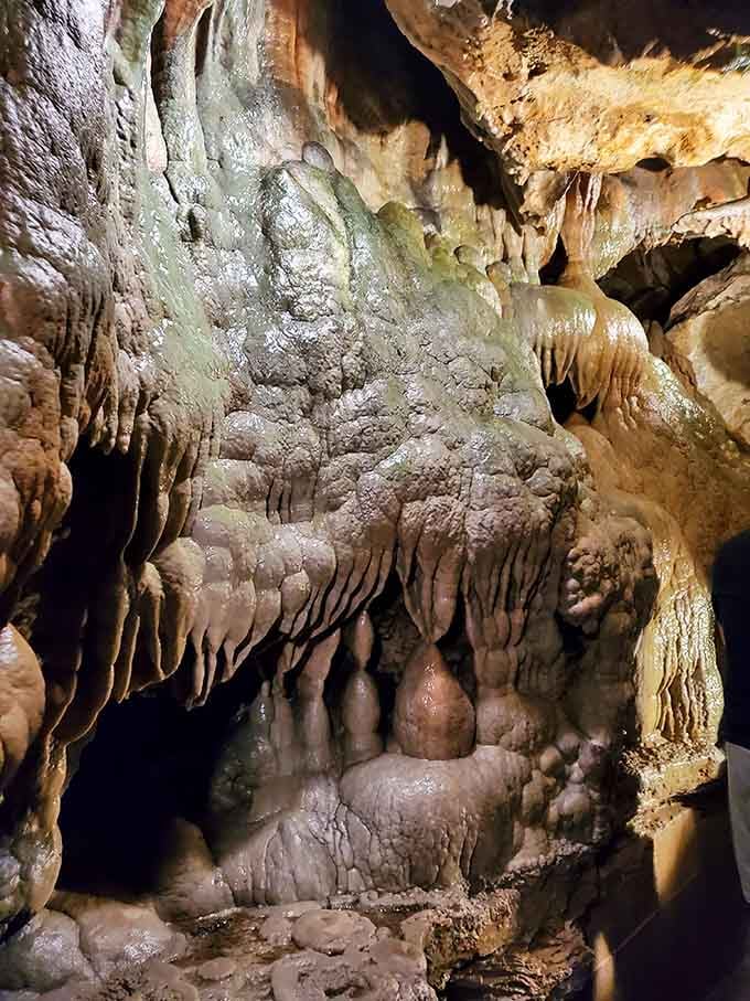 These formations took millions of years to create, making your morning commute seem suddenly much less significant.
