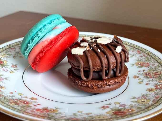 Rocky road macarons prove that sometimes the best ideas come from mixing childhood favorites with French elegance.
