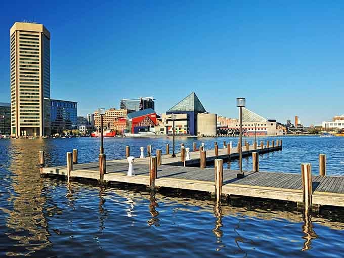 Those docks whisper promises of fresh seafood and lazy summer afternoons on the water.