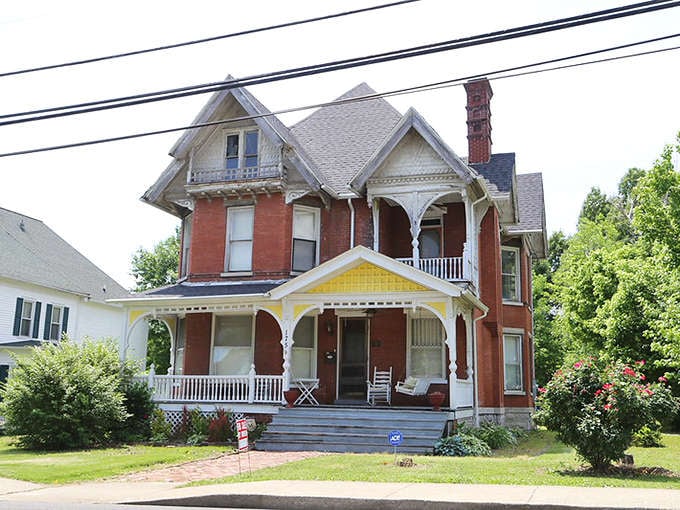 Victorian homes like this are what happens when builders actually cared about details beyond "beige and boring."