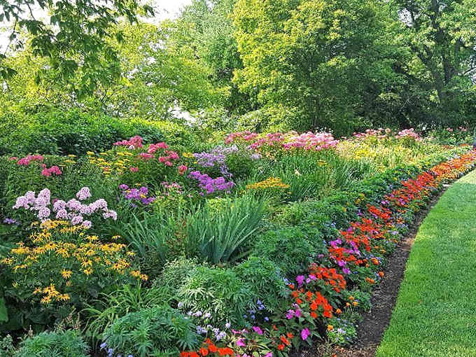 Someone's putting serious effort into these garden beds, and honestly, it shows&mdash;this is Midwest gardening at its finest.