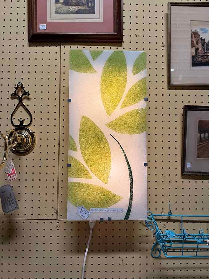 Modern art meets functional lighting in a piece that would make your living room infinitely more interesting.