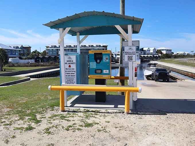Even the boat ramp has that laid-back charm that makes you want to buy a fishing rod immediately.
