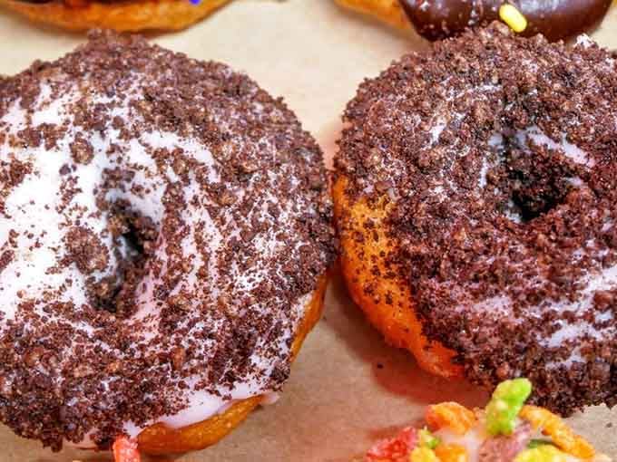 Cookies and cream meets fried dough in what can only be described as a beautiful friendship worth celebrating.