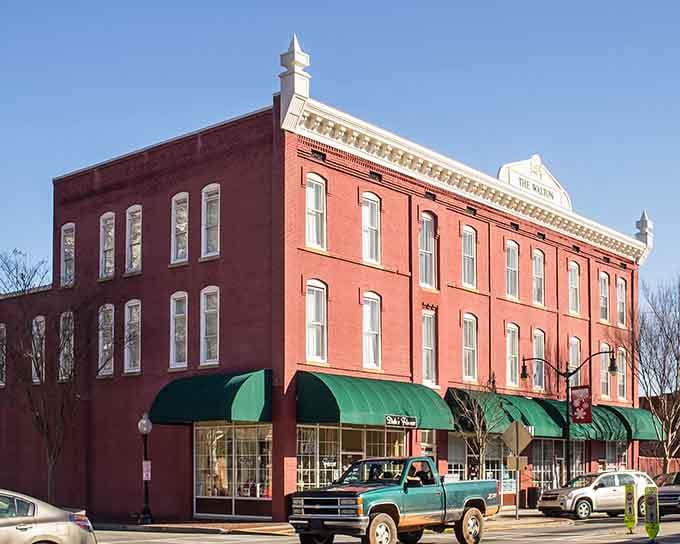 Historic buildings like this one prove that Monroe knows how to preserve its past while keeping things fresh and inviting.