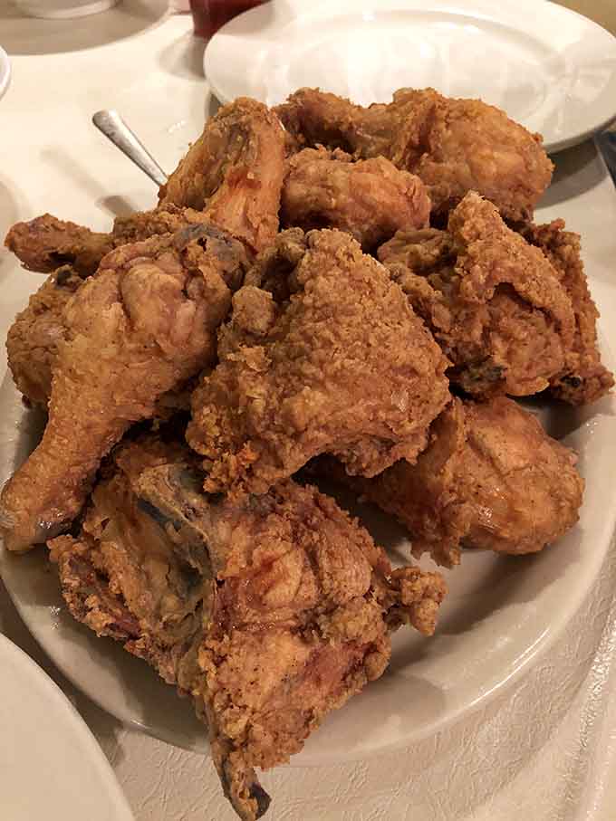 Golden, crispy fried chicken that makes every other version you've tried suddenly seem like a practice run for this.
