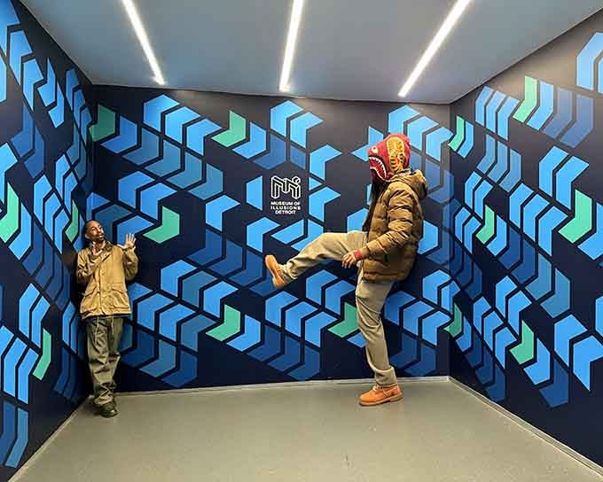 The Ames Room proves size really is relative, depending on where you're standing at the moment.