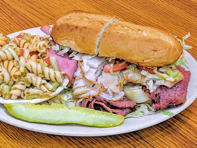 When your sandwich needs its own zip code, you know you've found the right place for lunch.