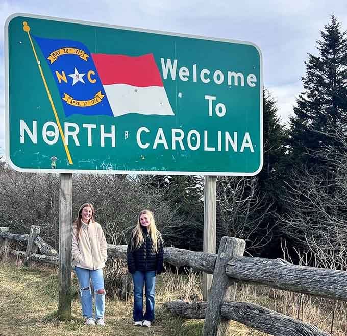 Photo ops don't get more meaningful than this, capturing the exact moment homesickness officially ends for good.