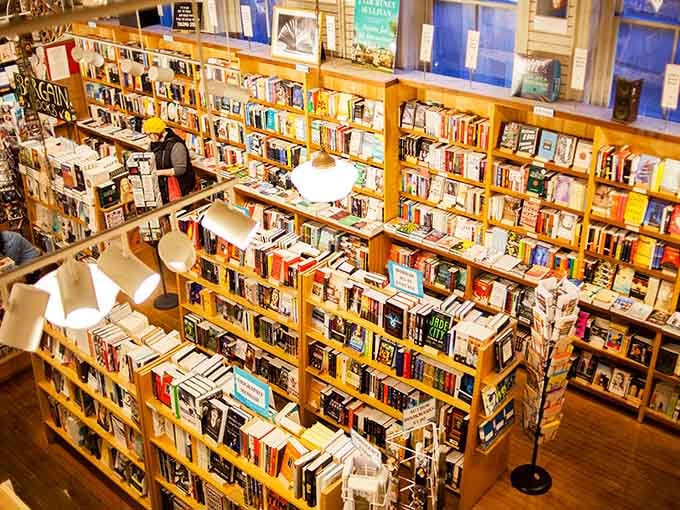 Multi-level bookstores prove that not everything worth having can be downloaded in two seconds from your couch.