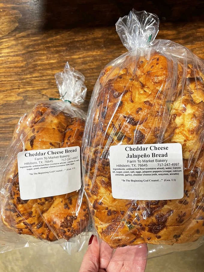 Cheddar jalapeño bread meets its milder cousin in this golden duo, both studded with flavor and possibility.