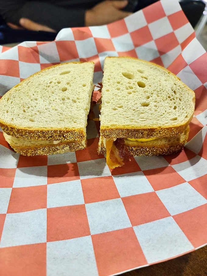 Golden, melty, and perfectly toasted, this breakfast sandwich knows exactly what you need on a Saturday morning.