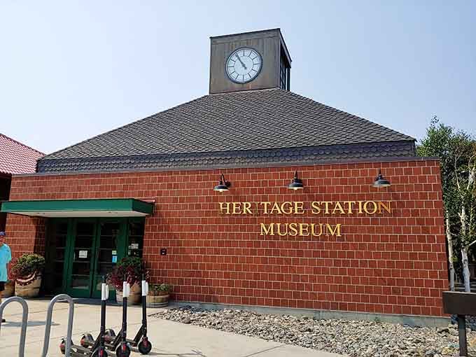 Heritage Station Museum sits ready to share stories from when the West was genuinely wild and wonderfully unpredictable.