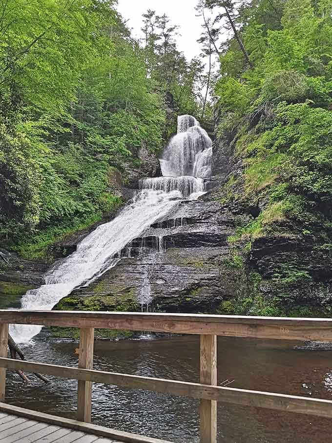 Hidden waterfalls like this prove Pennsylvania's natural beauty rivals anything you'll find out west.