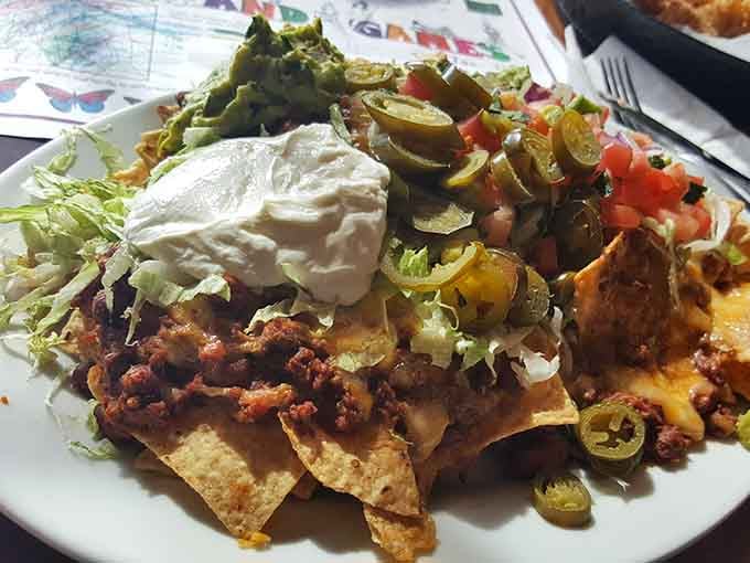 Irish nachos prove that some of the best culinary innovations happen when cultures collide deliciously on a plate.