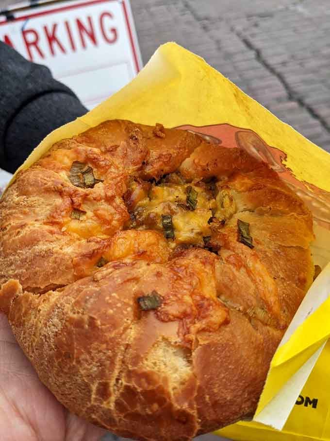 Golden crust meets melted cheese and beef in a handheld package that makes brown-bagging lunch feel like a personal failure.