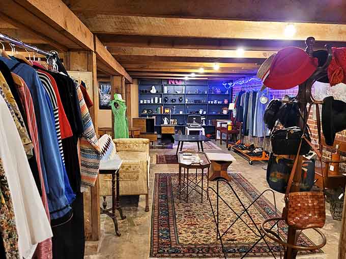 Screaming For Vintage offers treasures in a basement setting that makes hunting feel like a proper adventure.