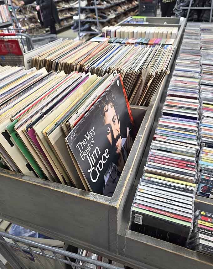 Vinyl records waiting to spin again &ndash; because everything old becomes cool again, especially at these prices.