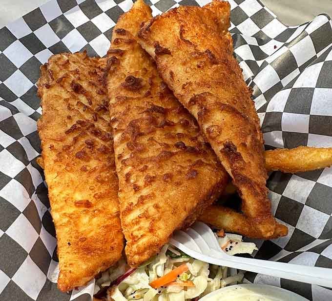 Golden, crispy, and generous enough to make you forget about counting calories for the afternoon.