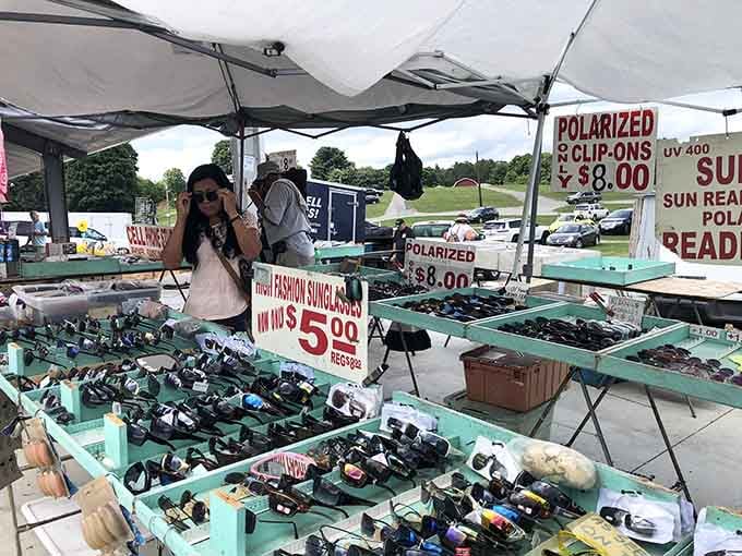Sunglasses for days, because protecting your eyes while treasure hunting shouldn't cost more than the treasures themselves.