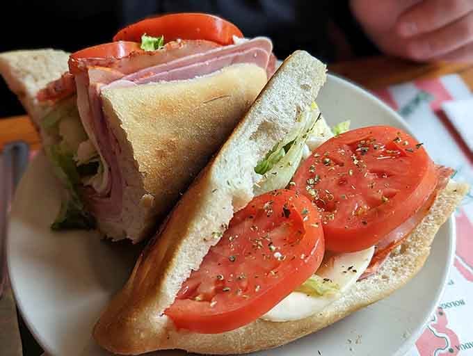 This Italian sub loaded with fresh tomatoes and quality meats proves that simple ingredients make the most memorable meals.
