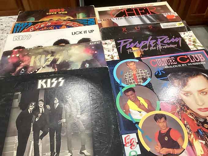 KISS and Culture Club sharing shelf space is the most beautiful diplomatic achievement of our time, honestly.