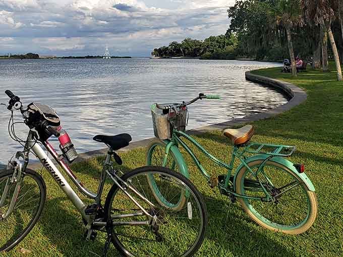 Two bikes, one bay, and endless possibilities for the kind of afternoon that makes you forget about email.