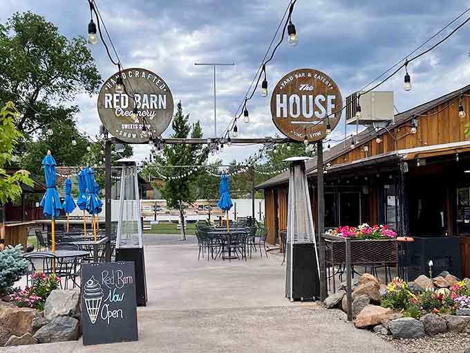 The House serves up mountain dining with a view that makes you forget you're eating in Arizona, not Colorado.