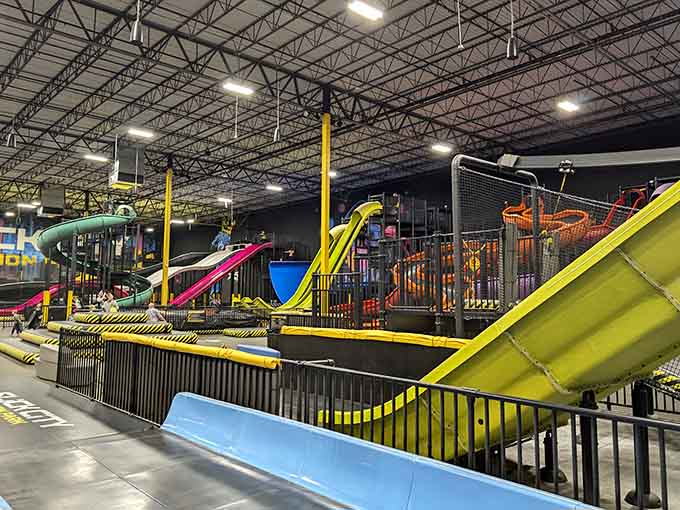 These aren't your average playground slides; they're engineered for maximum thrills and minimum weather interference.